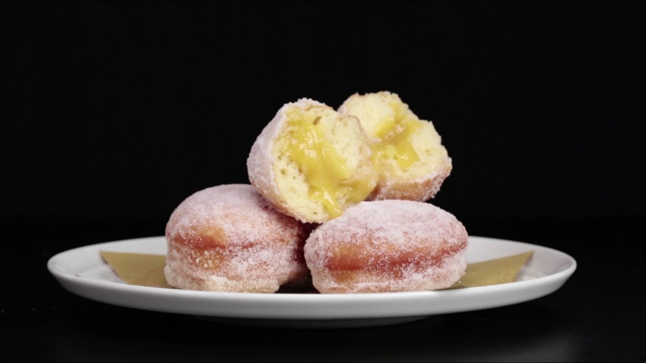 Le ricette di Pasta Garofalo e Niko Romito: Bomba fritta con confettura ...