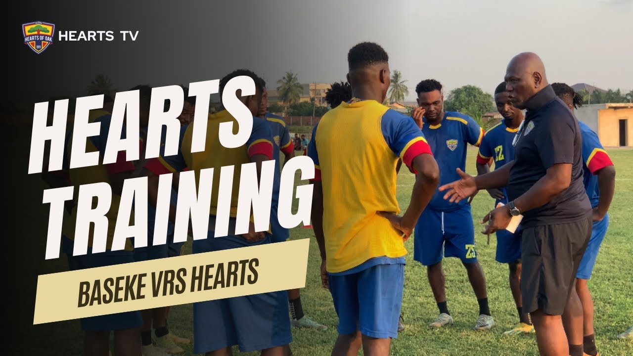 Hearts Training Session - ( Baseke vs Hearts ) - YouTube