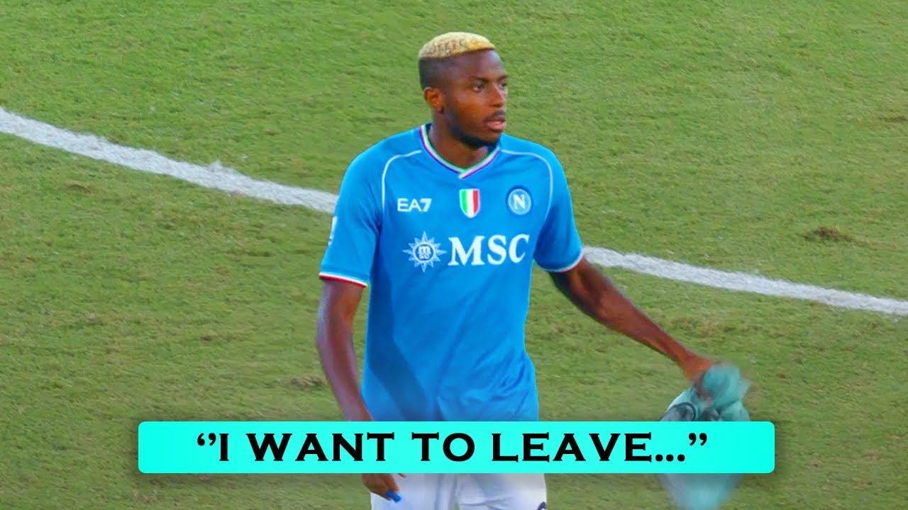 Why Victor Osimhen is ANGRY about Napoli? [Where it started] - YouTube