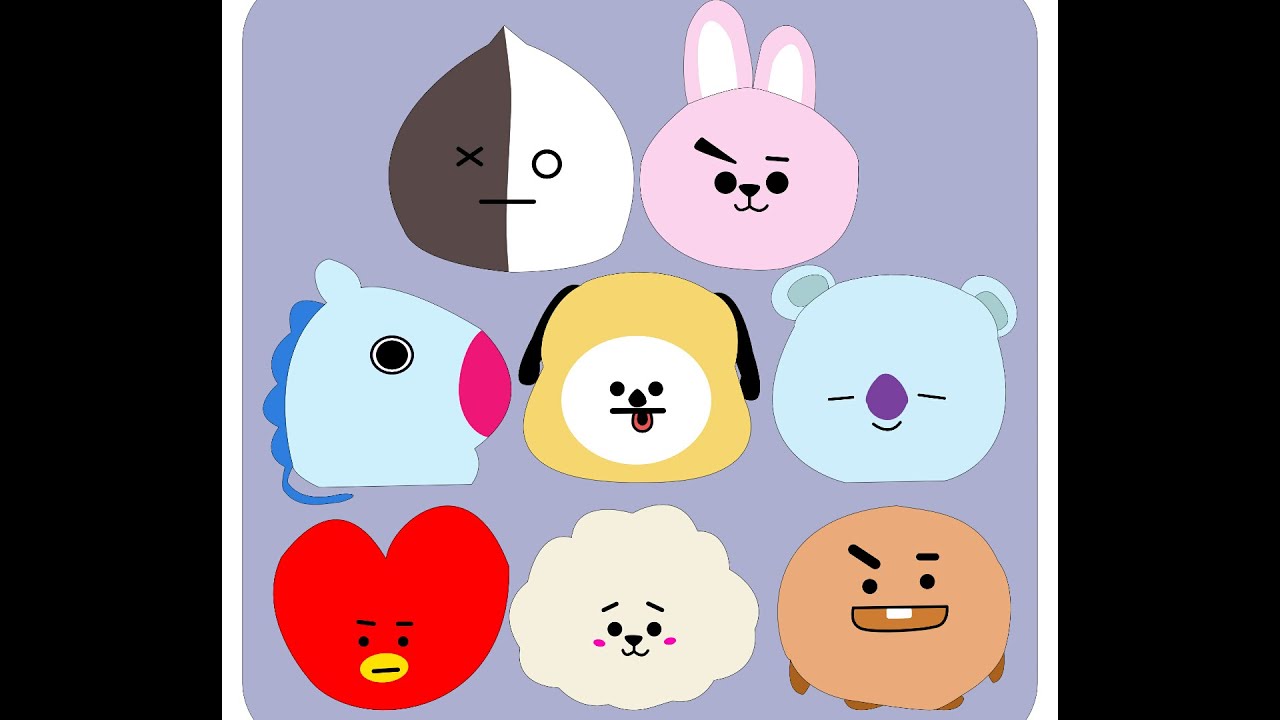 BTS - kPOP DESIGNS / AFFINITY DESIGNER / COPY FAST ART - YouTube