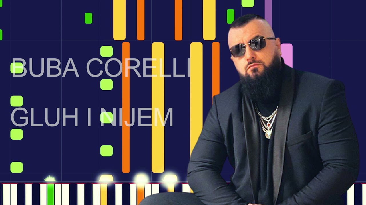 Buba Corelli - GLUH I NIJEM (PRO MIDI FILE REMAKE) - "in the style of ...