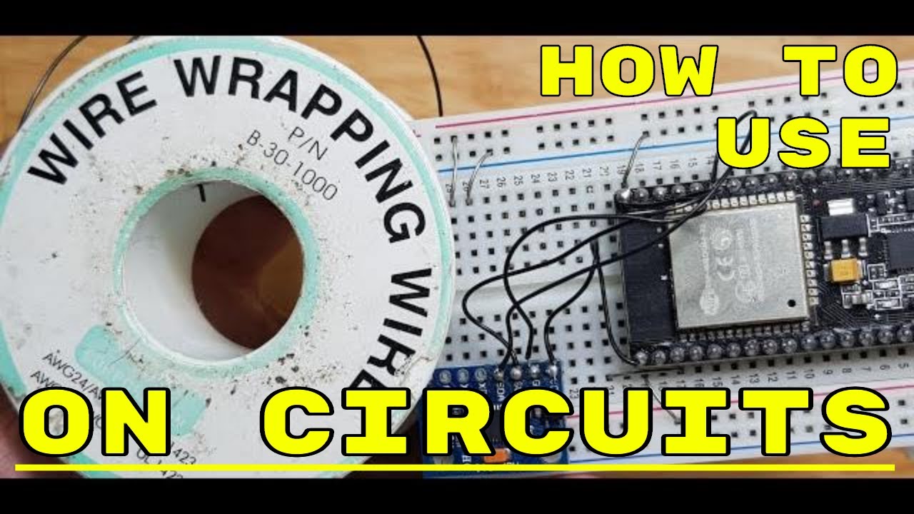 WIRE WRAPPING WIRE FOR ELECTRONIC CIRCUITS AND HOW I USE MY FINGERNAILS ...