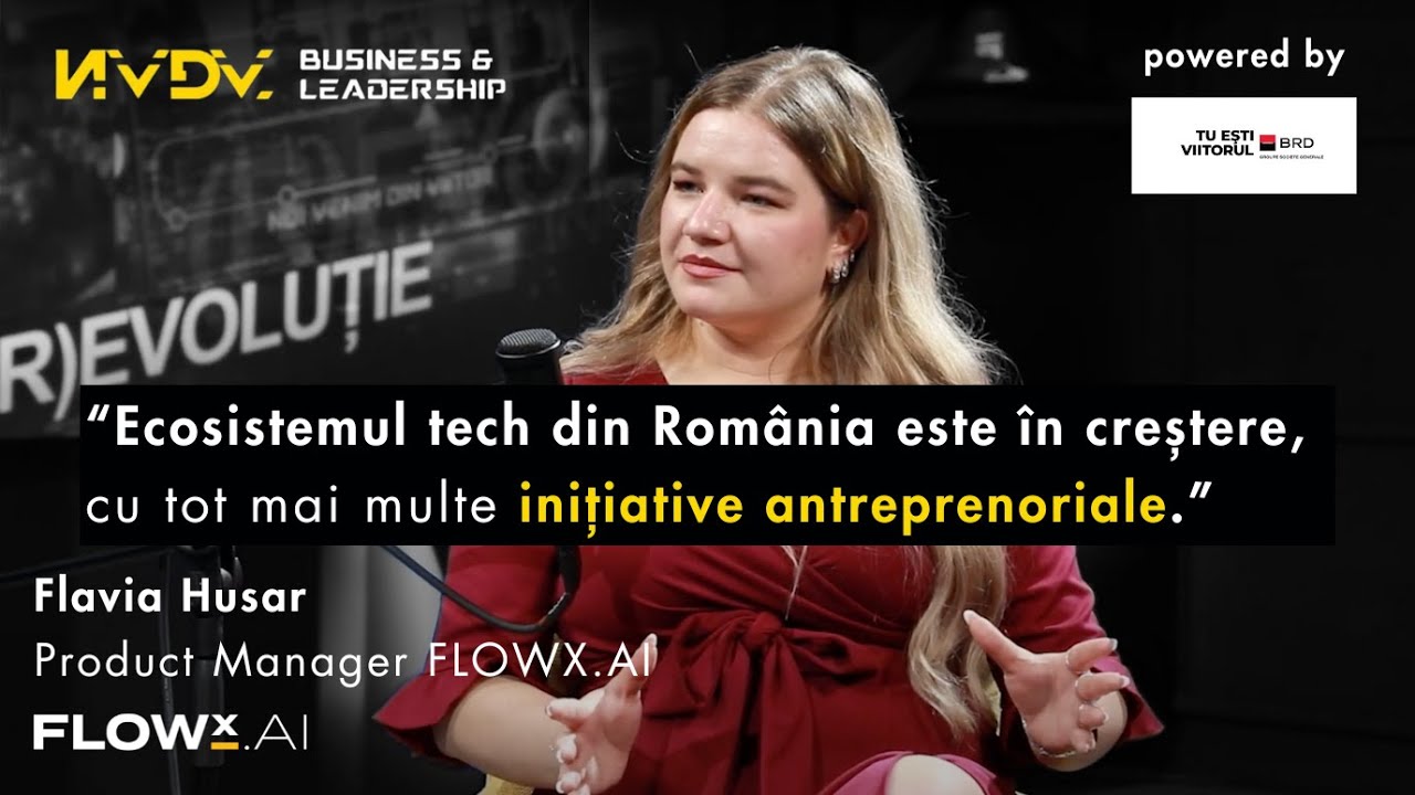 Flavia Husar: „Nu te limita la o carieră rigidă, explorează, schimbă ...