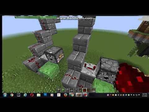 Minecraft How to make Cow Catapult (Cow A Pult) - YouTube