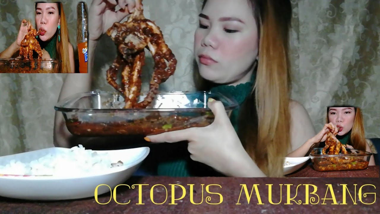 Octopus mukbang - YouTube