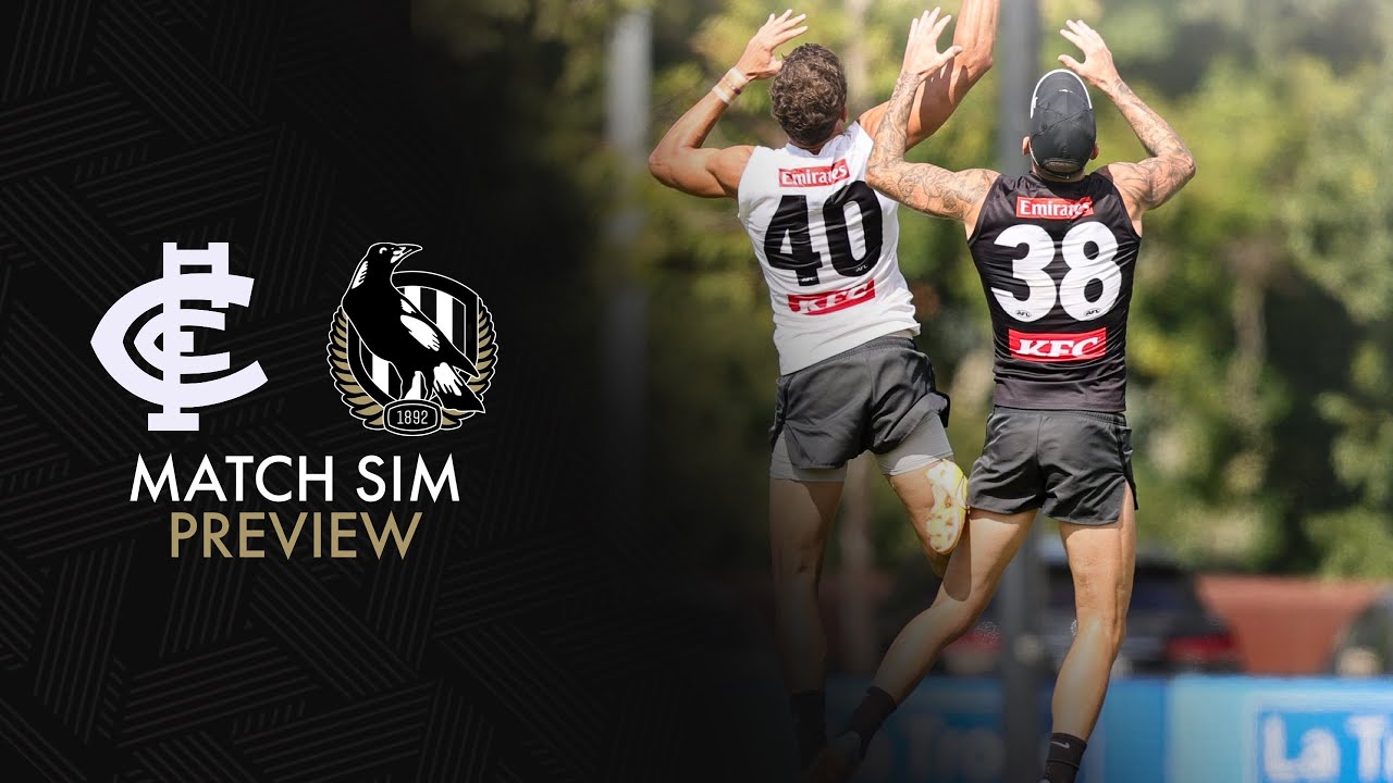 Match Preview | Practice Match 1 | Carlton vs Collingwood - YouTube