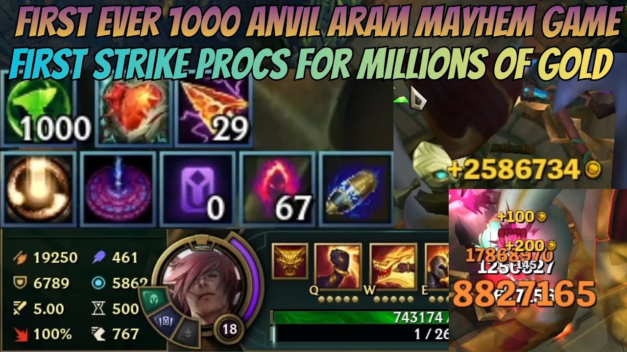 FIRST EVER 1000 ANVIL Run 😱 INSANE Numbers (Full RAW Footage) - YouTube