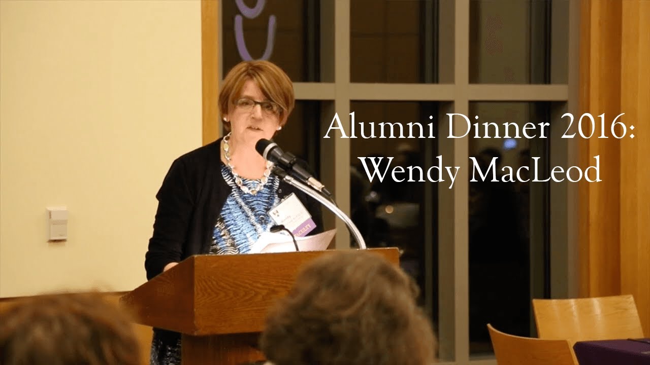Kenyon Alumni Dinner 2016: Wendy MacLeod - YouTube