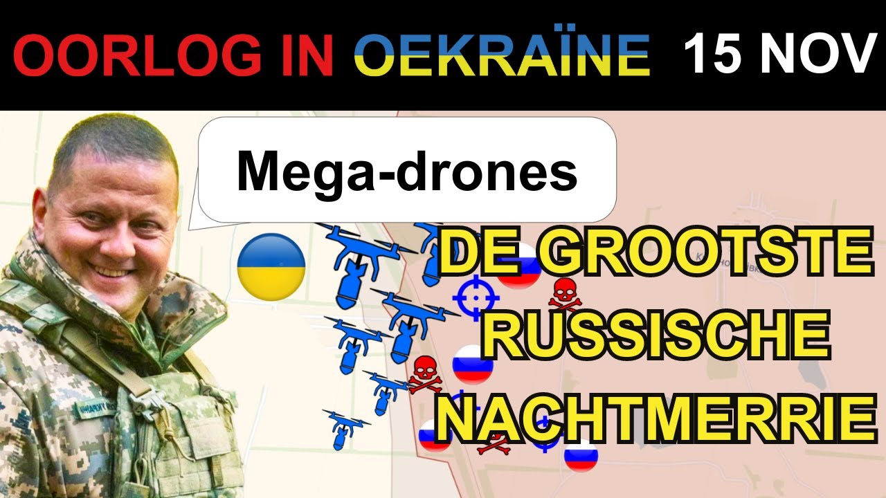 15 nov: Baba Yaga! Oekraïense 'mega' drones krijgen nieuwe bijnaam! | Oorlog in Oekraïne - YouTube