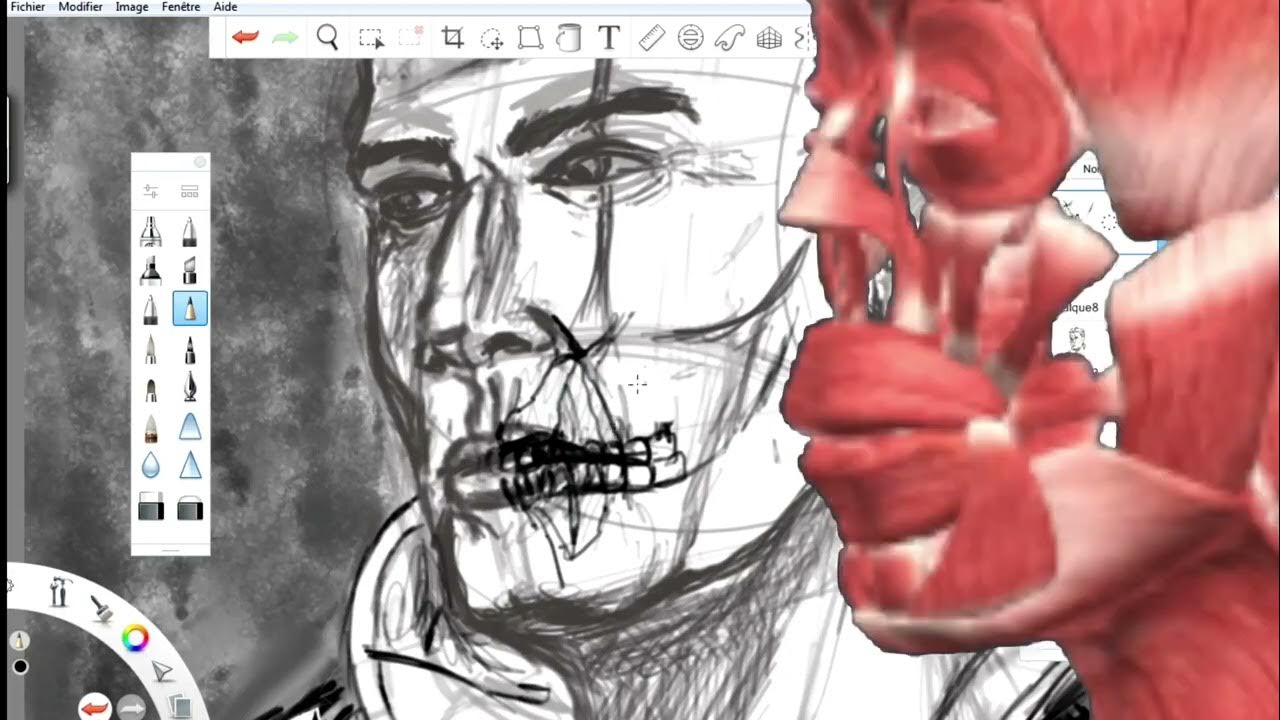 Tuto Volume 2 : Dessiner un visage réaliste d'imagination - YouTube