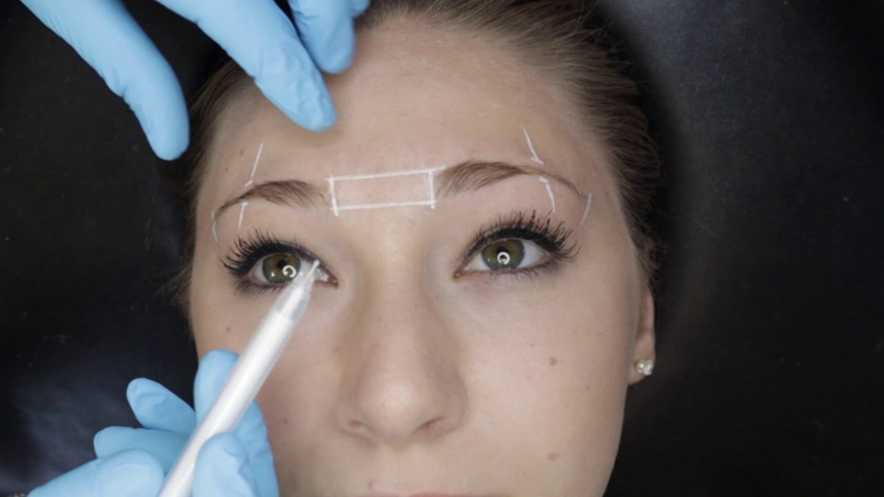 Perfect Symmetry Mapping Tool Tutorial for Microblading and Powderbrows ...