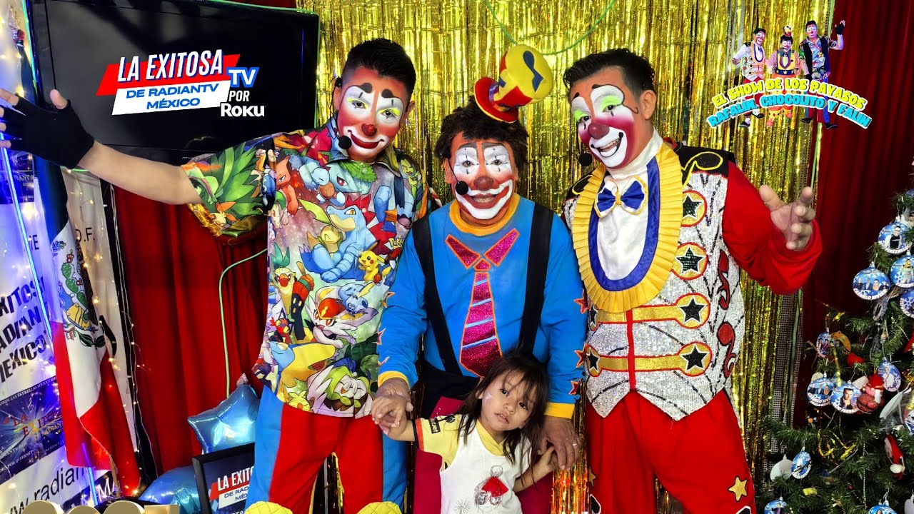 Programa de TV El Show de los Payasos Rafalin Chocolito y Falin Vivo La ...