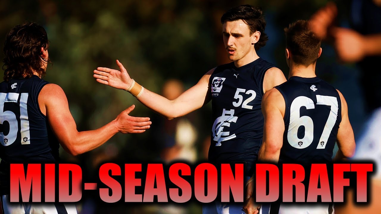 Essendon draft FOUR new players! (mid-season draft recap) - YouTube