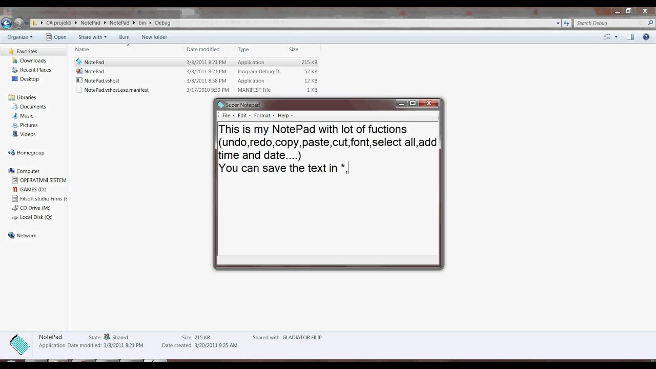 Filsoft:Super NotePad - YouTube