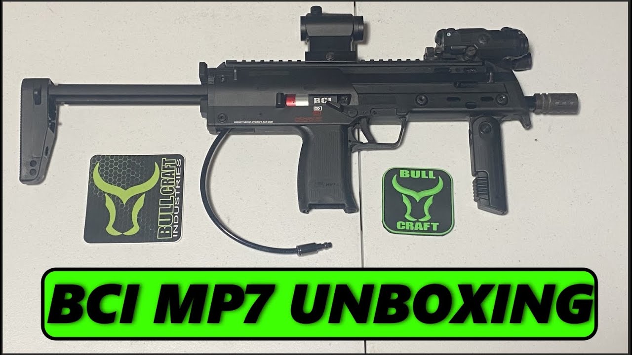 Bull craft Industries Vfc hpa Mp7 w/ f2 unboxing - YouTube