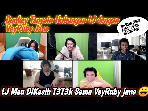 LJ DiTanya Hubunganya Dengan VeyRuby Jane ‼️LJ Mau DiKasih T3t3k Sama VeyRuby😱⁉️