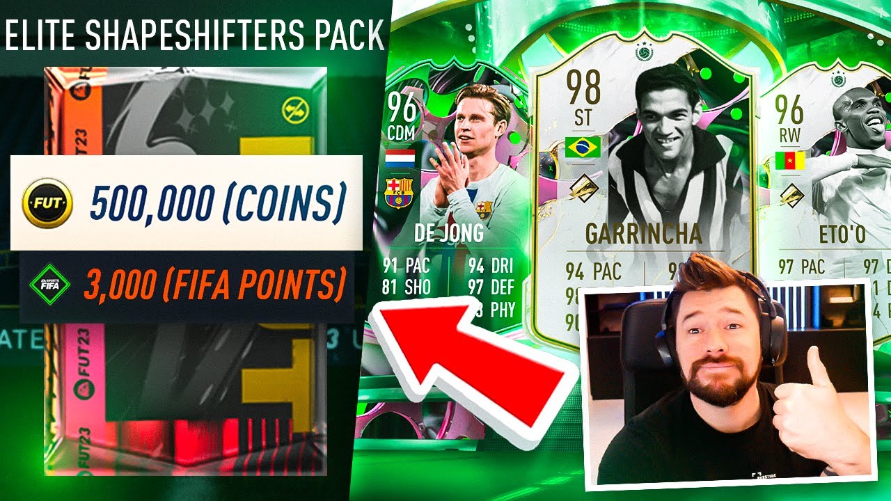 25x 500k ELITE SHAPESHIFTER Packs & Icon Player Picks!! - YouTube
