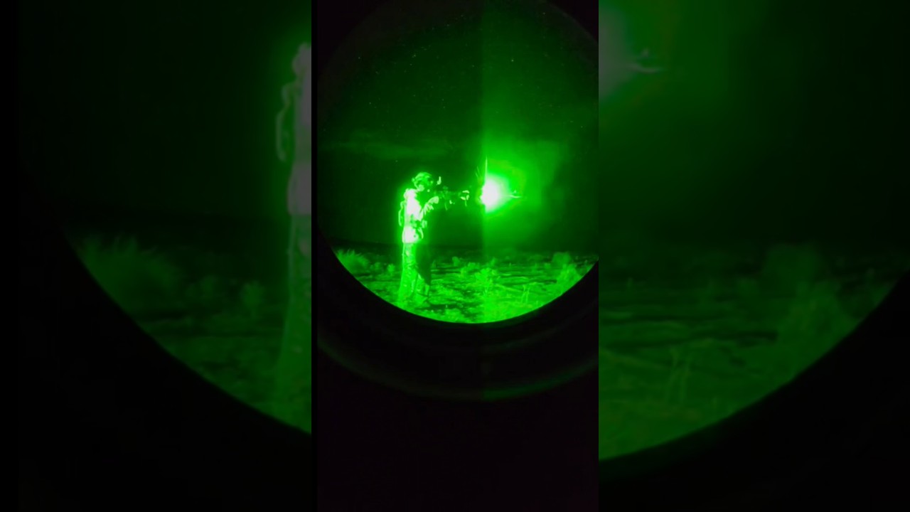 Shooting under nods #jesuslovesyou #airsoft #nods - YouTube