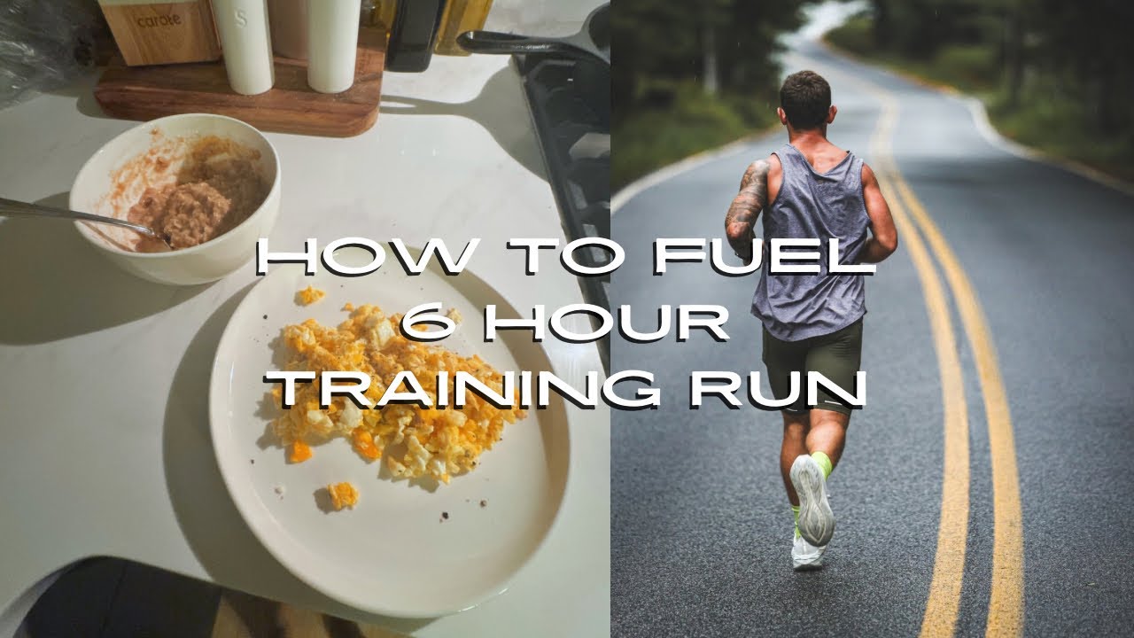 48 Hour Race Fuel | What I Eat During A 6 Hour Training Run - YouTube