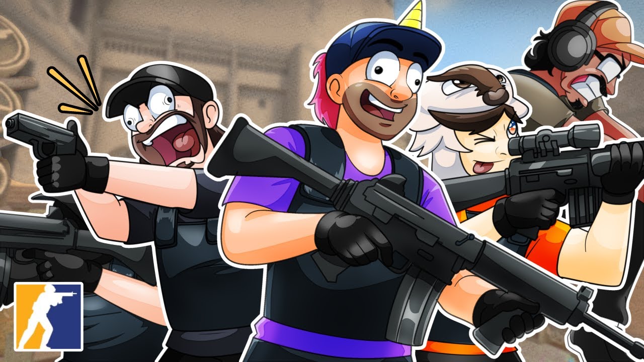 Experience CS2 With 5 Idiots - YouTube