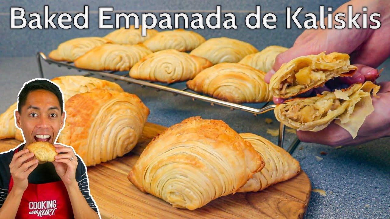 Baked Empanada de Kaliskis: Crunchy, Flakey Crust with Chicken-Potato ...
