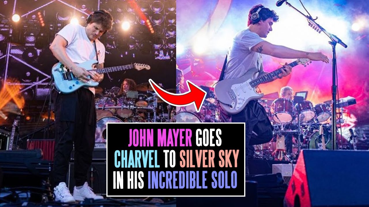 John Mayer Switches Guitars In The Middle Of An Awesome Solo - Dead ...