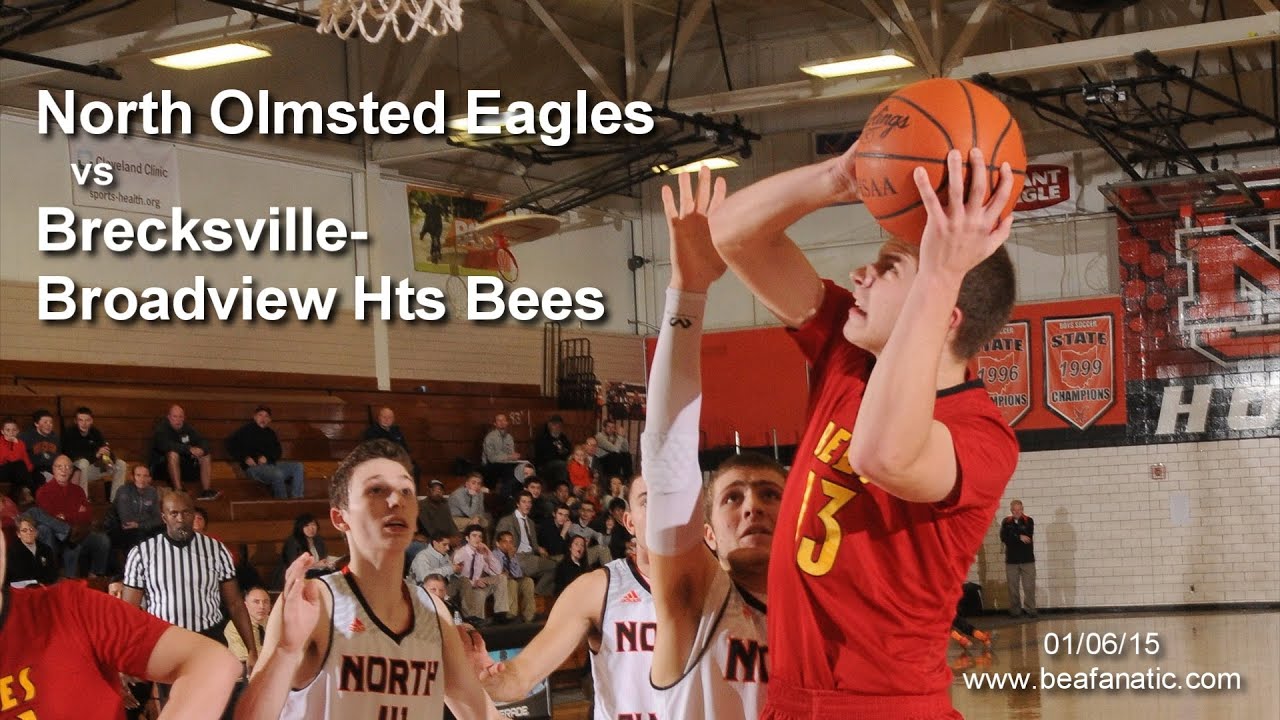 North Olmsted Eagles vs Brecksville-Broadview Hts. Bees Mens Varsity Basketball - YouTube