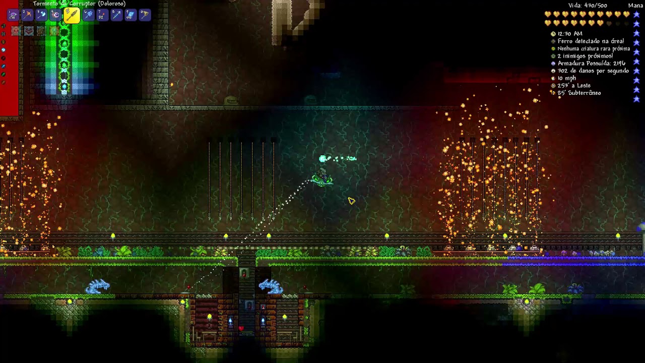 Terraria PC - Farm de Verme da Trufa (truffle worm) - YouTube