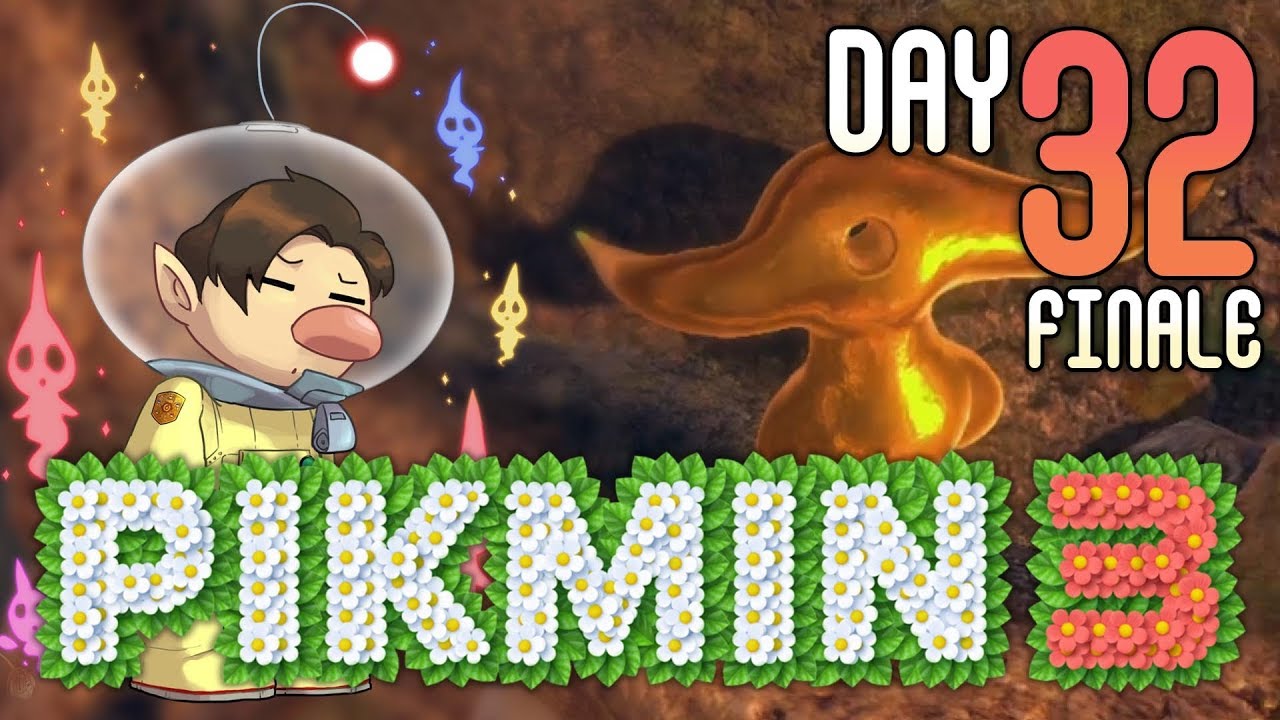Pikmin 3 :: Day 32 :: FINALE :: Plasm Wraith - YouTube