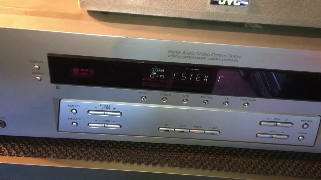 SONY STR-DE495 5.1 Chn AV receiver (500W) - YouTube