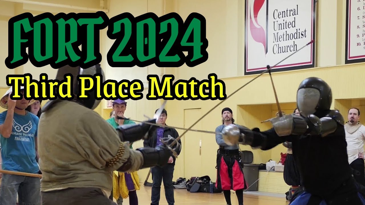 Four Openings Rapier Tournament 2024 - Third Place - James Klock vs ...