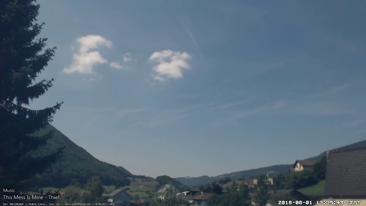 Sky Recorder Timelapse + Music: August 2018 - YouTube