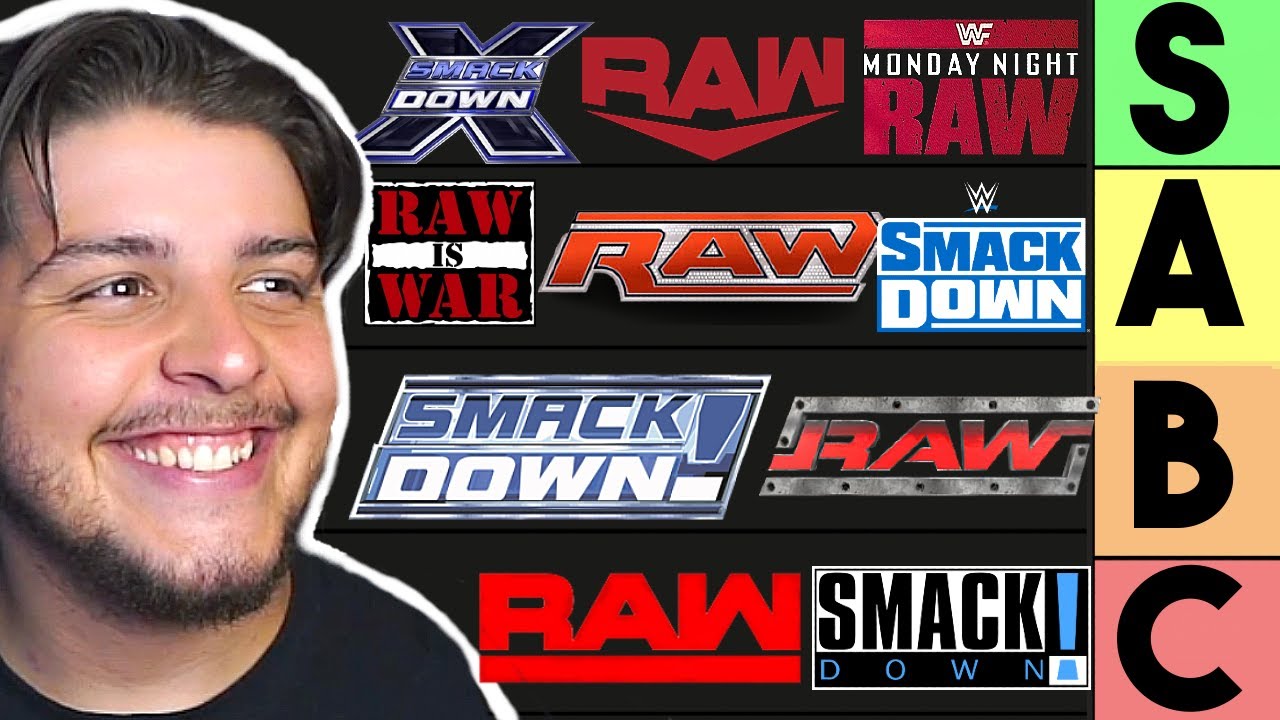 Ranking EVERY Raw and Smackdown Logo in History | WWE Tier List - YouTube