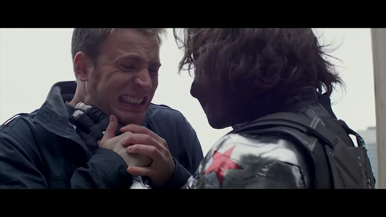 Captain America Vs The Winter Soldier Fight Scene Captain America The ...
