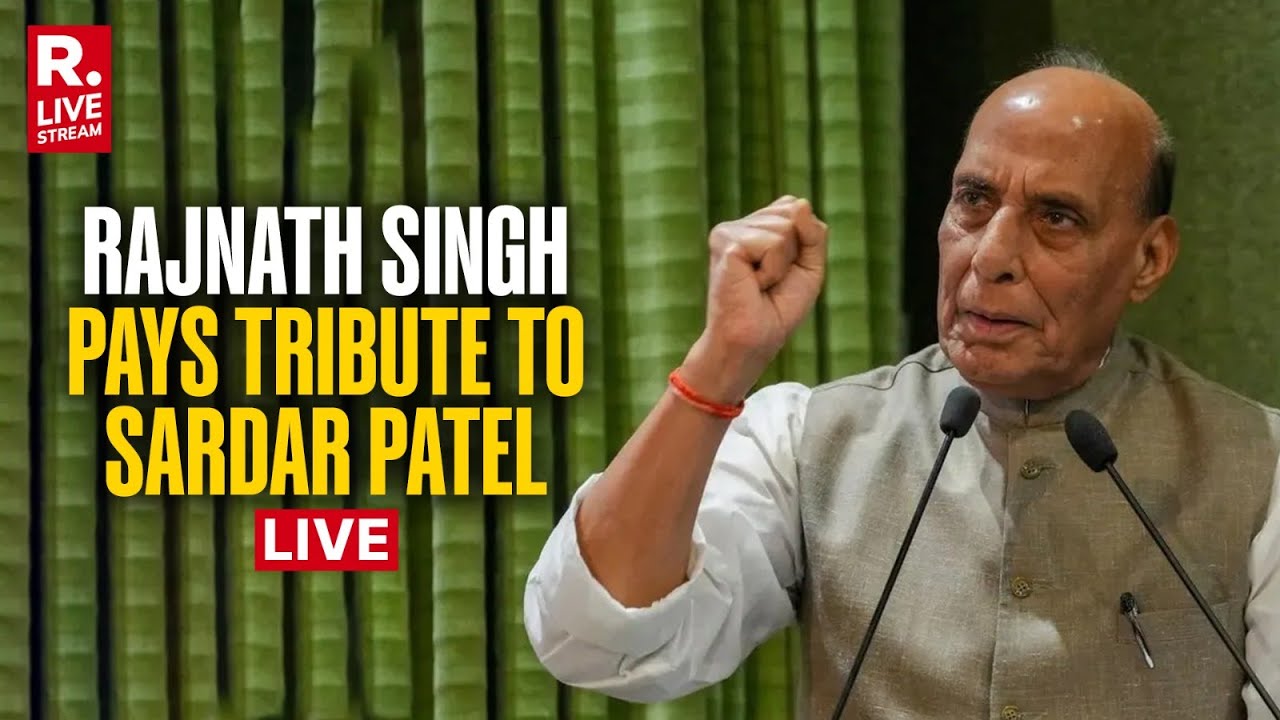LIVE: Rajnath Singh Addresses 'Sardar Sabha’, Commemorating Sardar ...