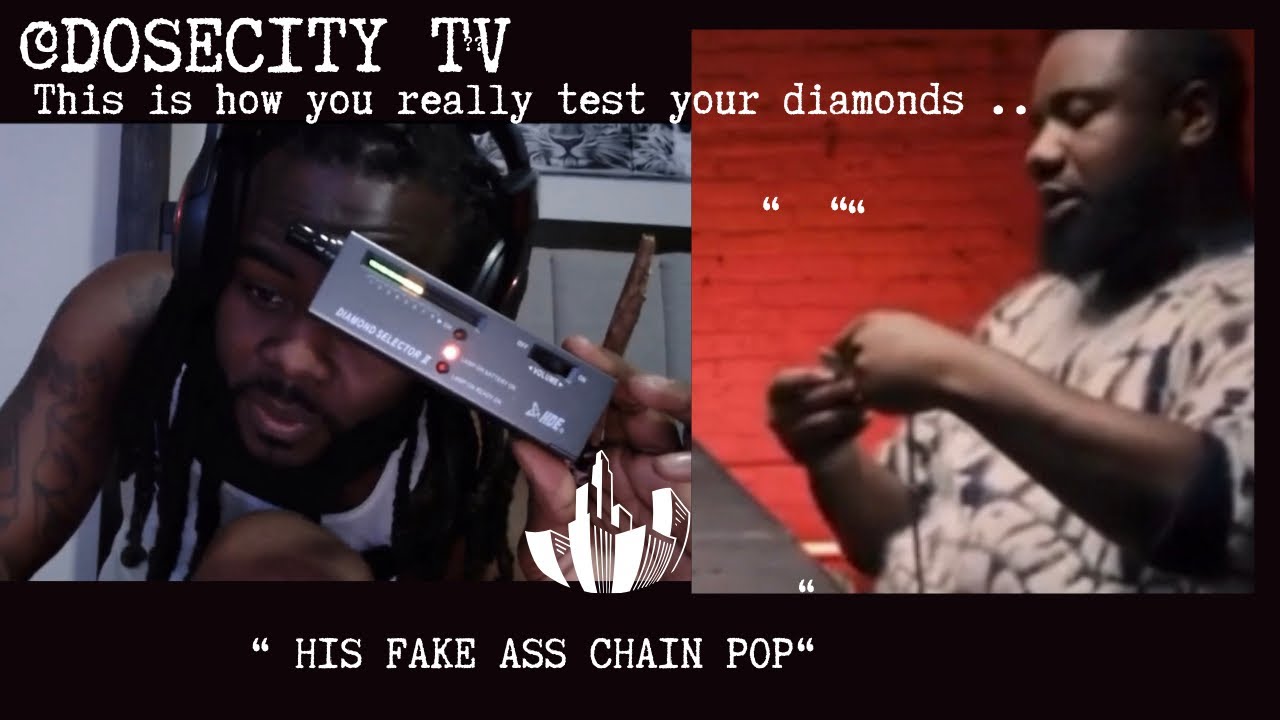ARSONAL Shows how to Test Diamonds While Joking on Murda Mook Chain ...