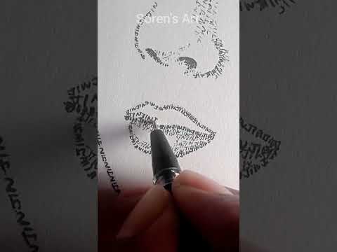 💜ᗷTS⟭⟬💜 Jin drawing with his name | Soren's Art #bts #btsdrawing #jin #drawing #sjram #jindrawing