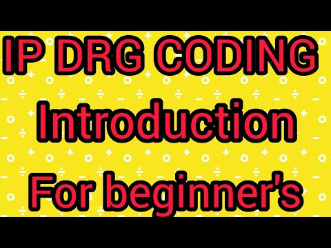 IP DRG coding training |introduction |Tamil explanation - YouTube