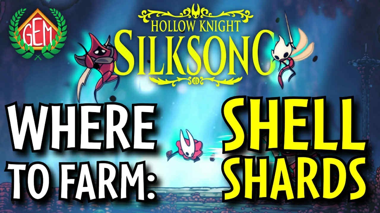Hollow Knight Silksong Where to Farm Shell Shards - YouTube