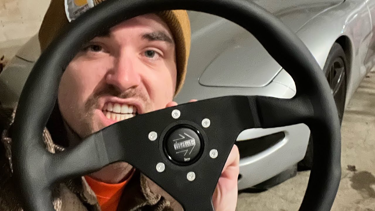 Installing A Momo Steering Wheel In My C5 Corvette! - YouTube