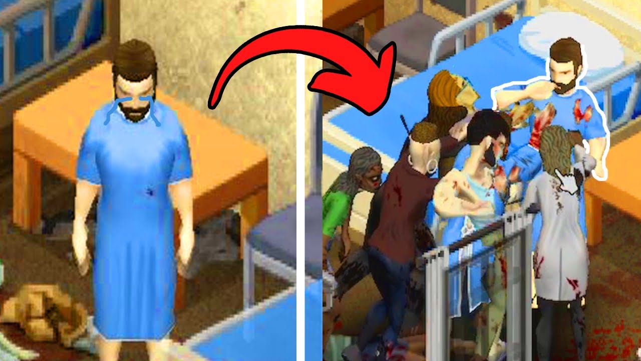 ESCAPE IMPOSIBLE DEL HOSPITAL INFESTADO - Project Zomboid - YouTube
