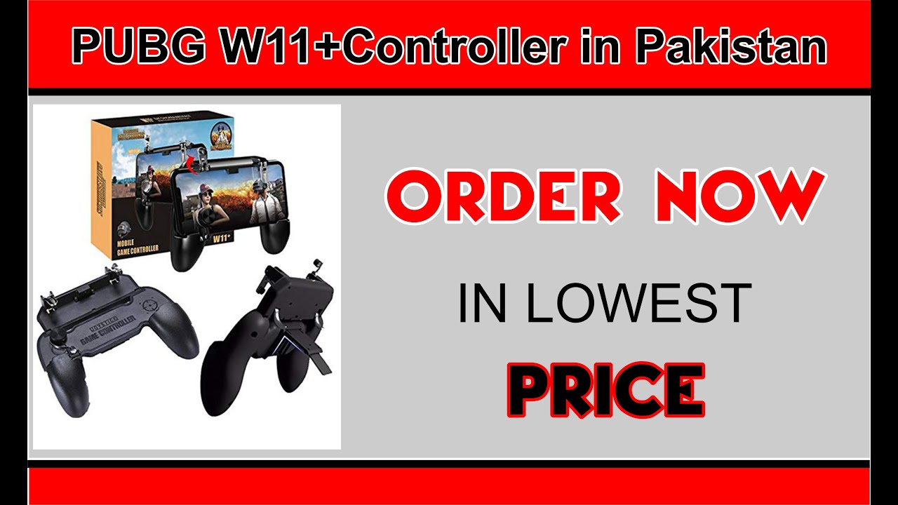 PUBG W11+Controller in Pakistan - YouTube
