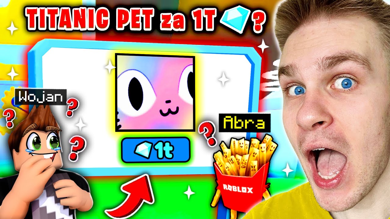 WYMIENIAŁEM się ⚠️ (CAŁE 3 DNI) by KUPIĆ 🎁 *TITANIC PET* za 1T 💎 dla ...
