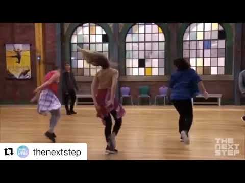 Richelle, Jackie and Zara dancing from the next atep