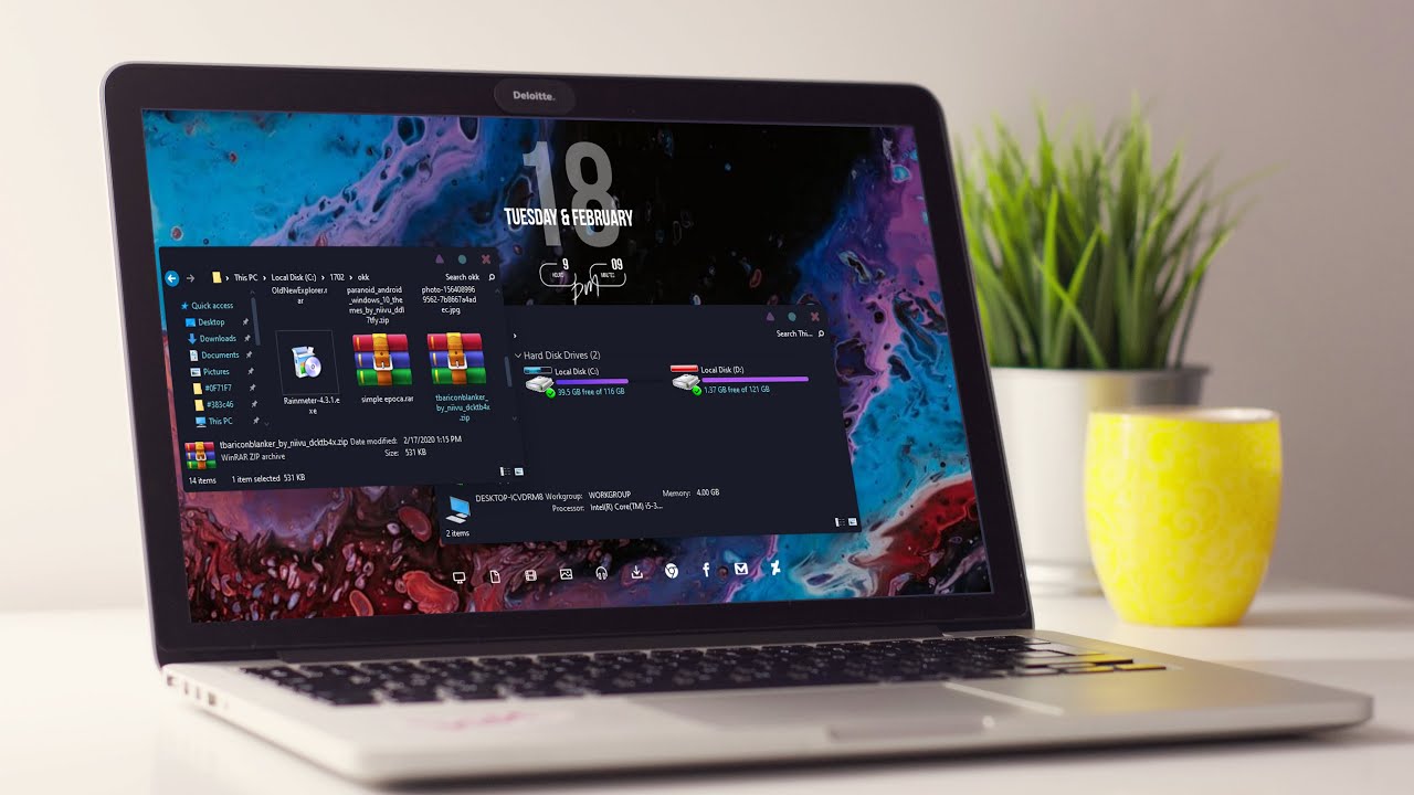 Paranoid windows 10 Themes 2020 – Make windows look better | Desktop ...