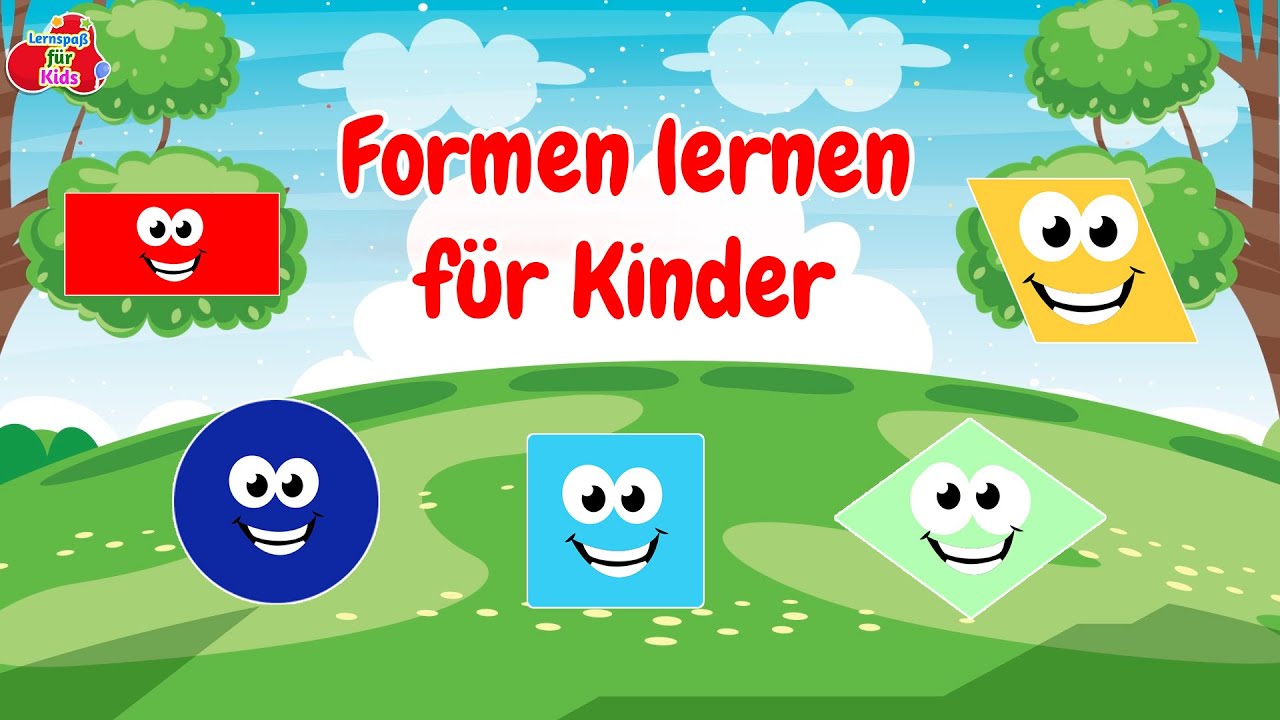 🔺🔵Formen lernen für Kinder und Kleinkinder: Spannende Abenteuer von ...