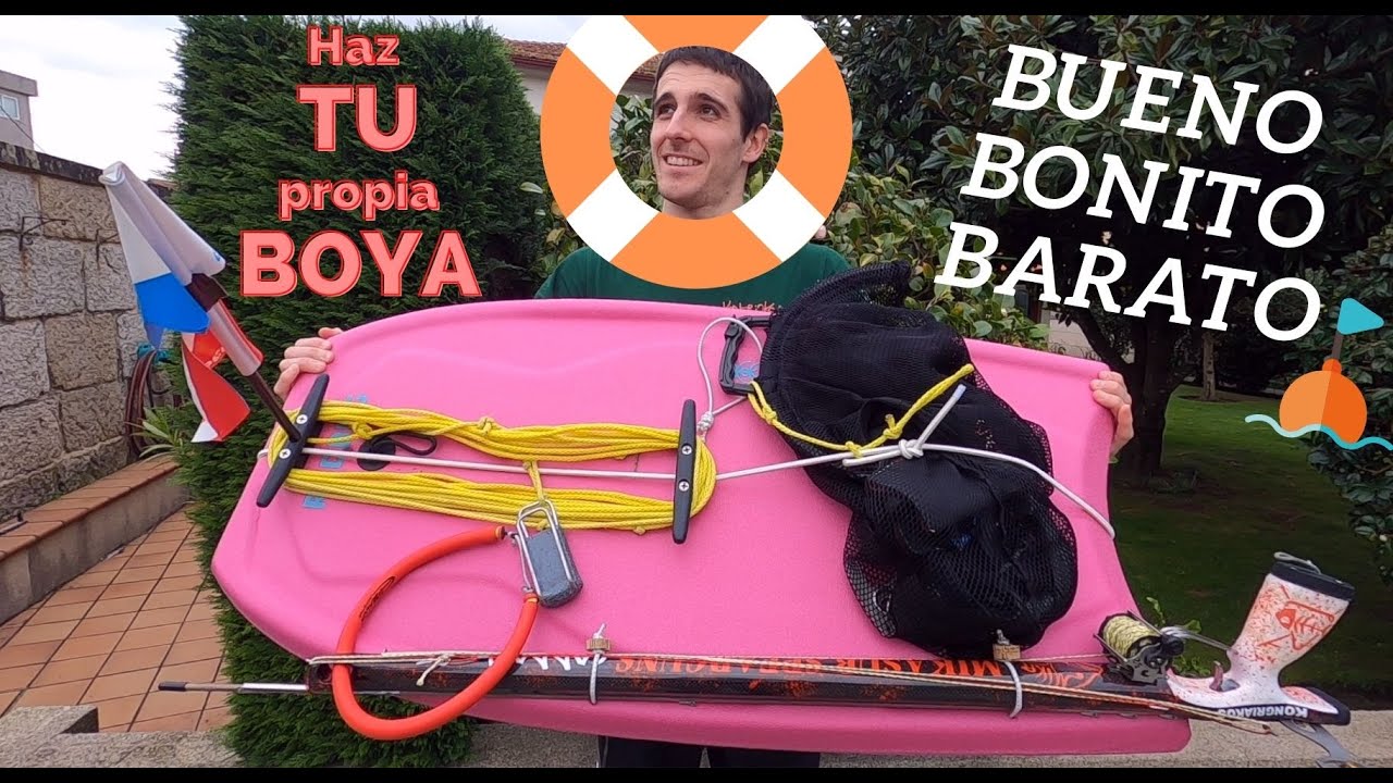 Como hacer una BOYA de Pesca Submarina: FÁCIL Y RÁPIDO - YouTube