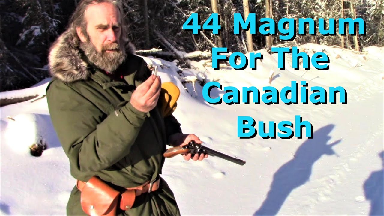 44 Magnum For The Canadian Bush (and Free Holster Plans) - YouTube