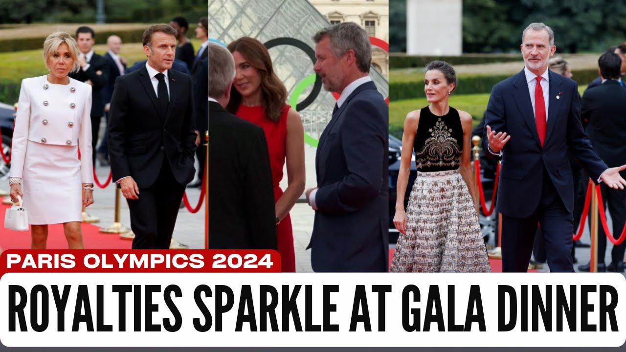 World leaders and royalty arrive for dinner ahead of Olympics opening ...