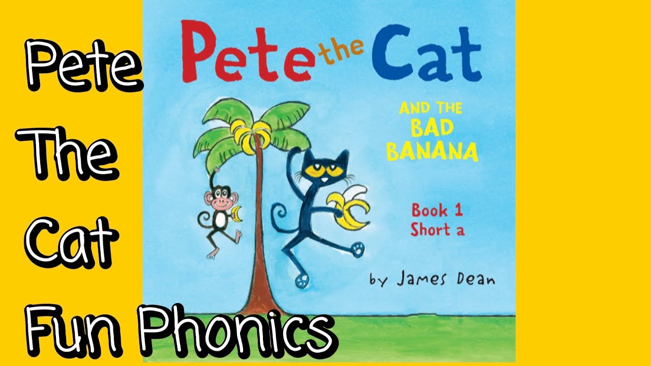 Pete The Cat Fun Phonics (Short a sound Book 1) - YouTube